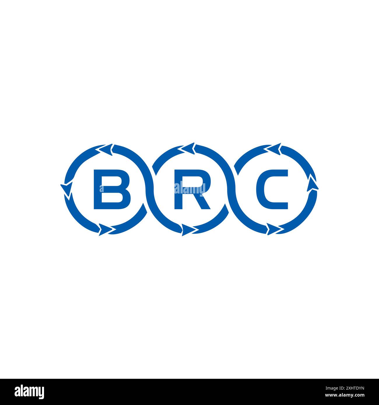 BRC logo. B R C design. White BRC letter. BRC, B R C letter logo design ...