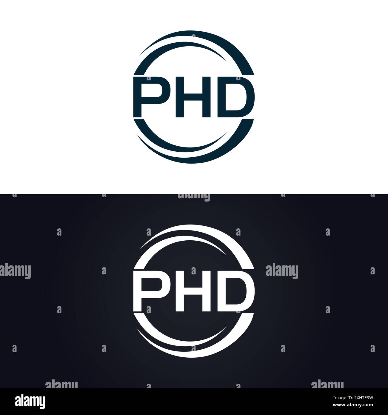 PHD logo. P H D design. White PHD letter. PHD, P H D letter logo design ...