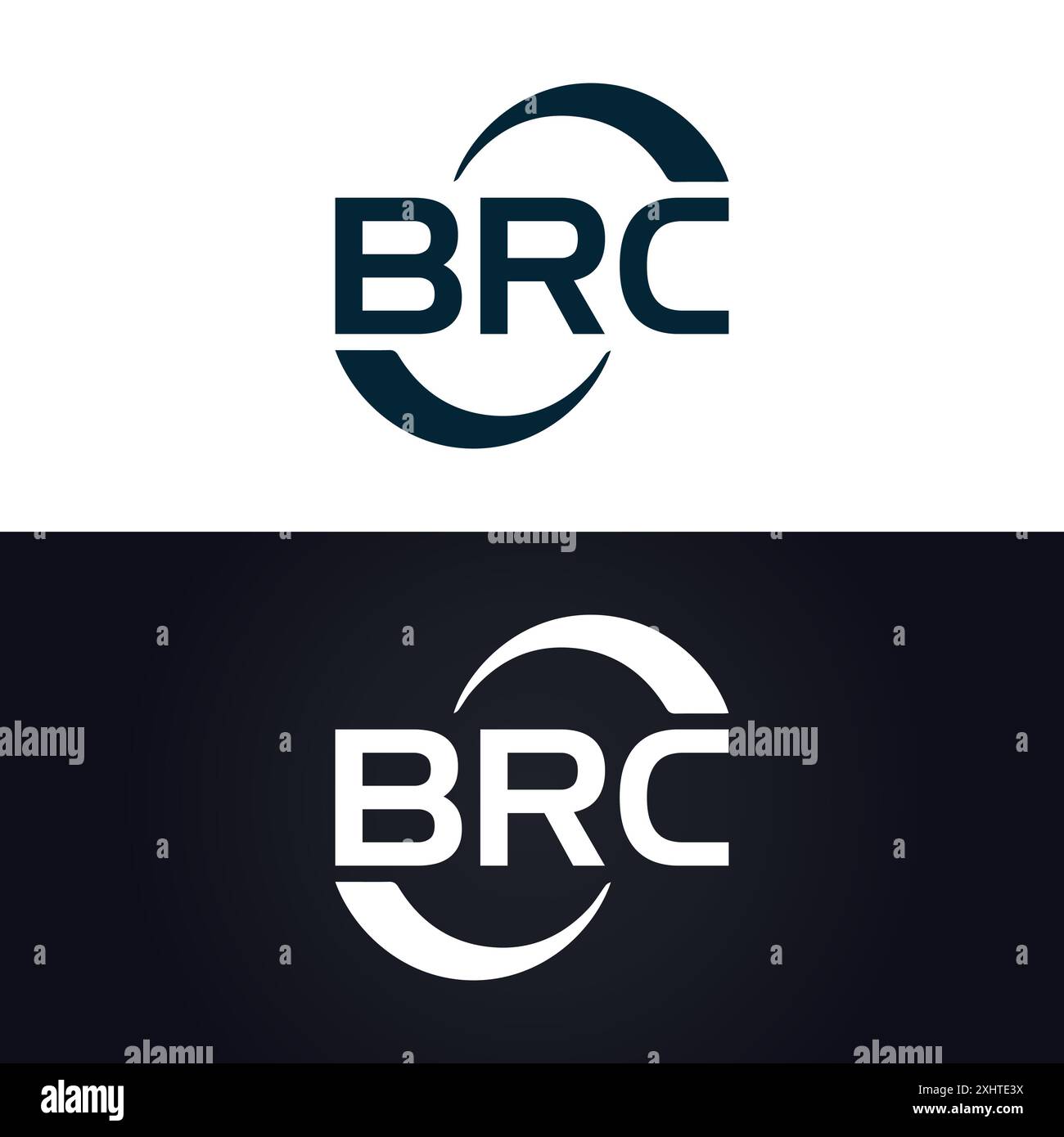 BRC logo. B R C design. White BRC letter. BRC, B R C letter logo design ...