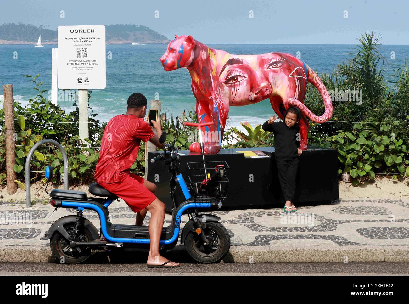 July 14, 2024, Rio De Janeiro, Rio De Janeiro, Brazil: People in ...