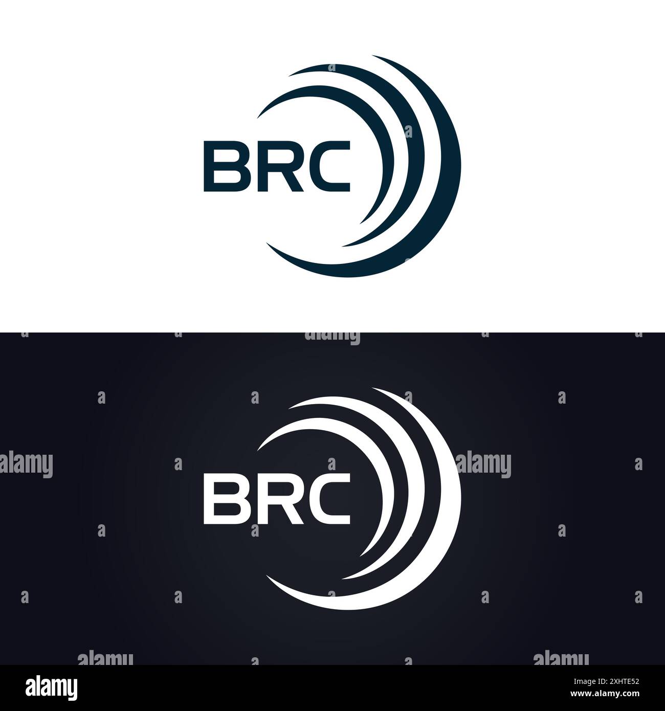 BRC logo. B R C design. White BRC letter. BRC, B R C letter logo design ...