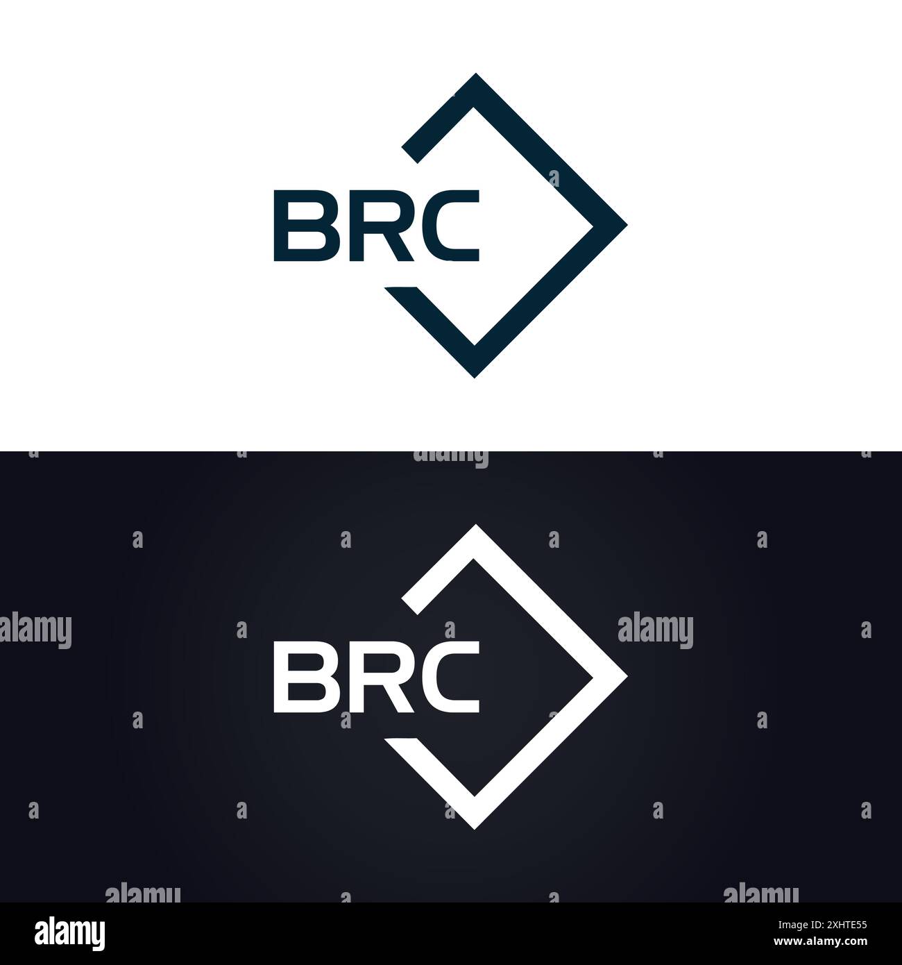 BRC logo. B R C design. White BRC letter. BRC, B R C letter logo design ...