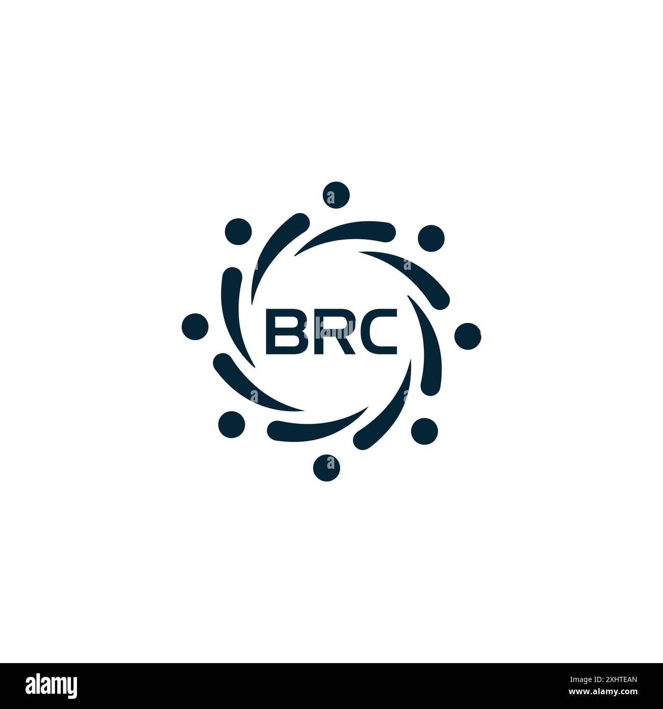 BRC logo. B R C design. White BRC letter. BRC, B R C letter logo design ...