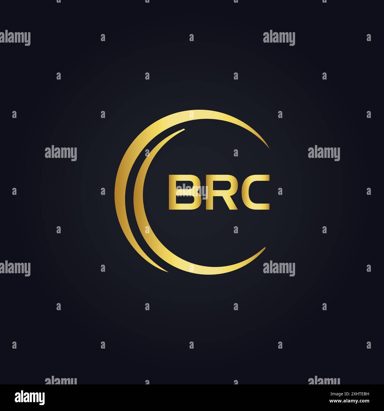 BRC logo. B R C design. White BRC letter. BRC, B R C letter logo design ...