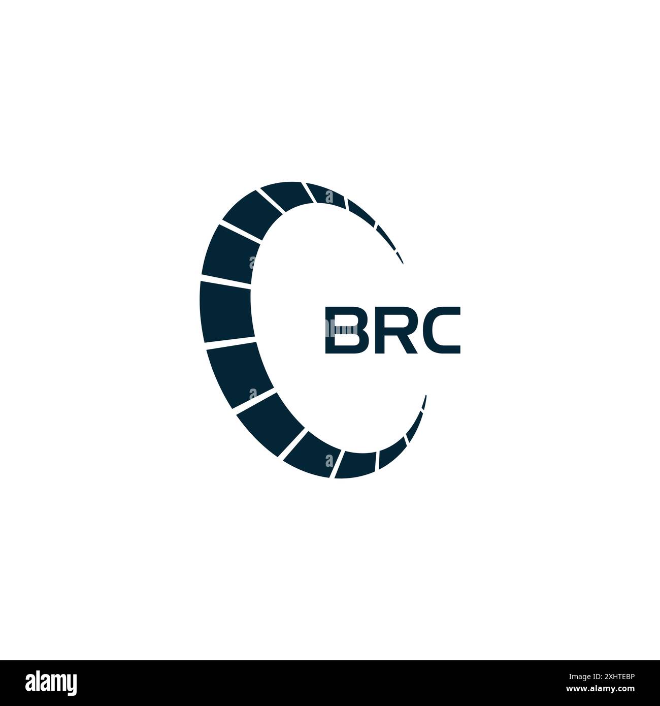 BRC logo. B R C design. White BRC letter. BRC, B R C letter logo design ...