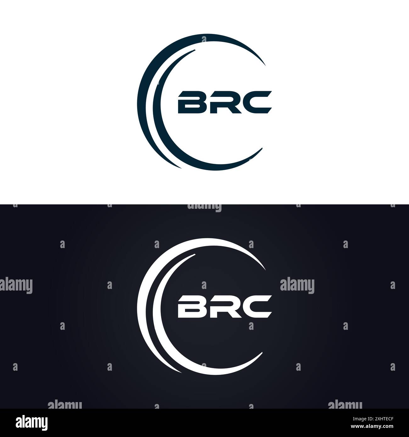 BRC logo. B R C design. White BRC letter. BRC, B R C letter logo design ...
