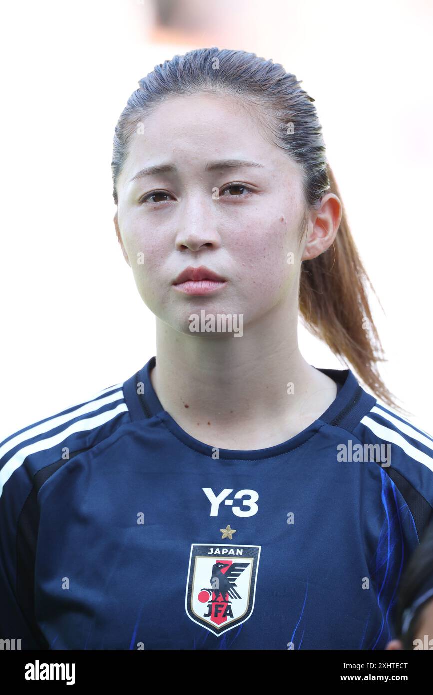Ishikawa, Japan. 13th July, 2024. Risa Shimizu (JPN) Football/Soccer : MS&AD Cup 2024 ...