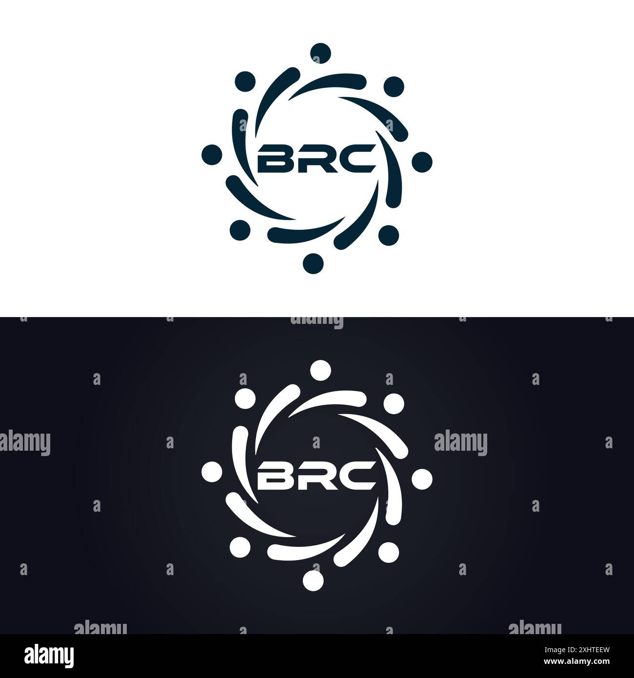 BRC logo. B R C design. White BRC letter. BRC, B R C letter logo design. B R C letter logo ...