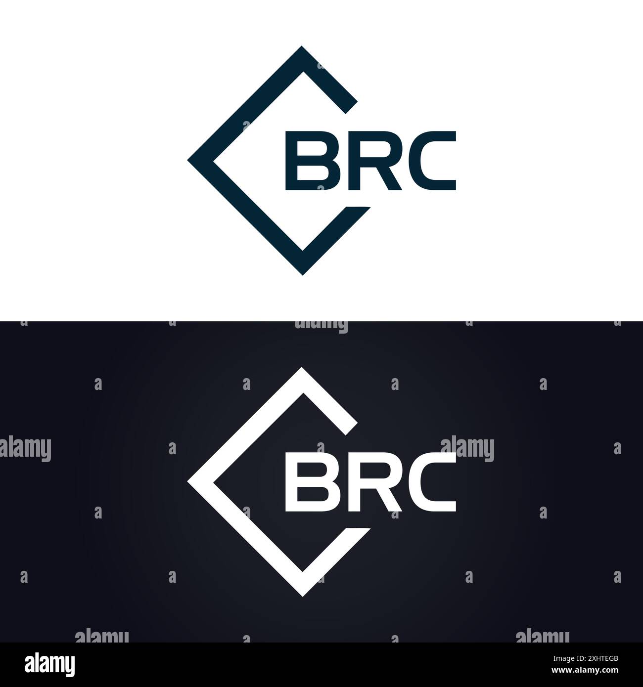 BRC logo. B R C design. White BRC letter. BRC, B R C letter logo design ...