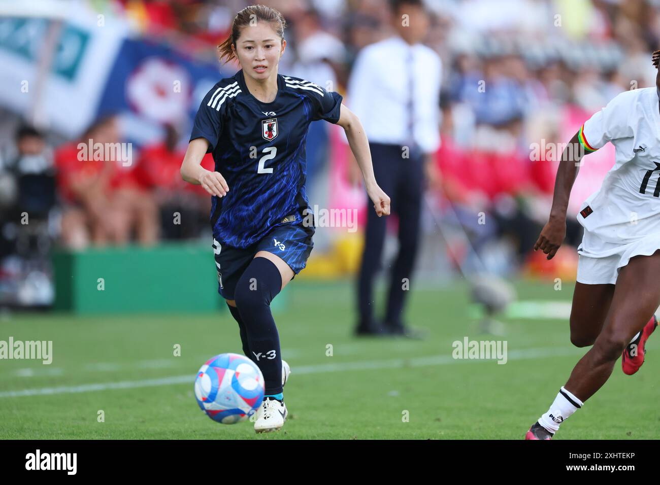 Ishikawa, Japan. 13th July, 2024. Risa Shimizu (JPN) Football/Soccer : MS&AD Cup 2024 ...