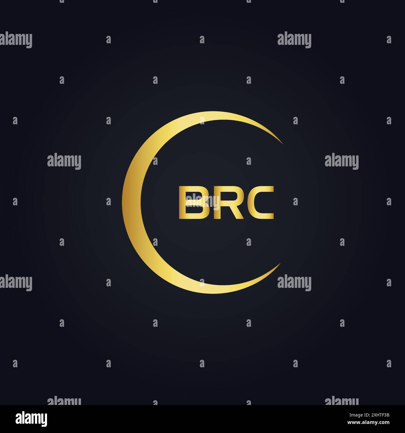 BRC logo. B R C design. White BRC letter. BRC, B R C letter logo design ...