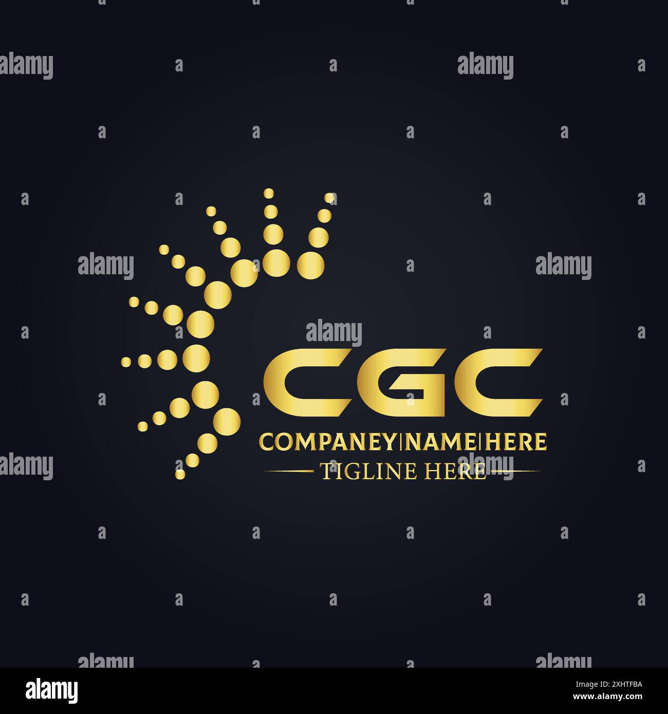 Cgc gold logo hi-res stock photography and images - Alamy