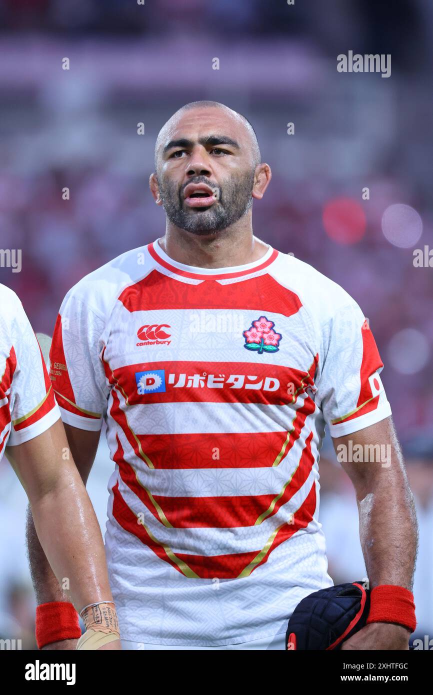 Sendai, Japan. 13th July, 2024. Michael Leitch (JPN) Rugby : Lipovitan ...