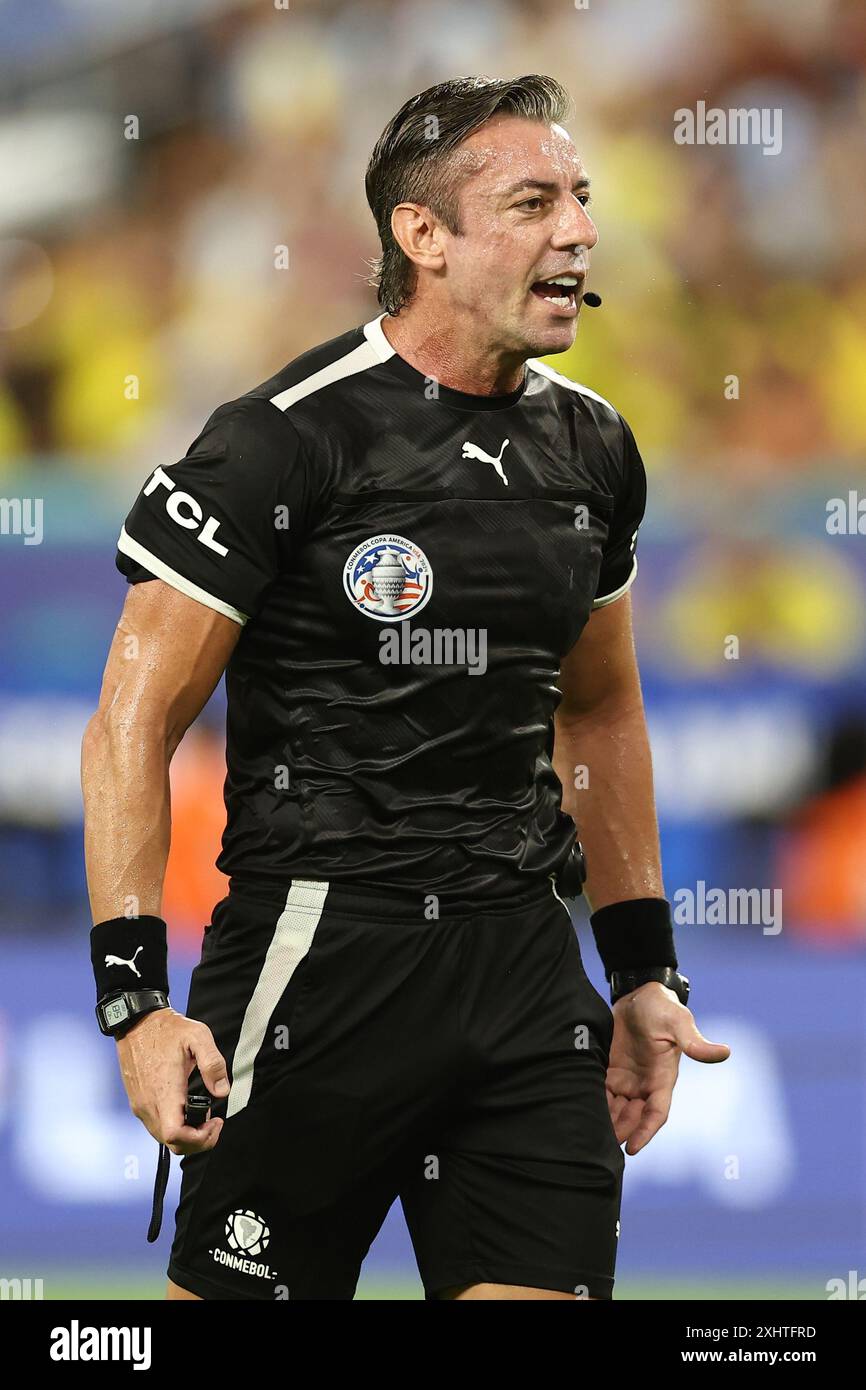 Miami, Florida, USA. 15th July, 2024. Brazilian referee Raphael Claus ...