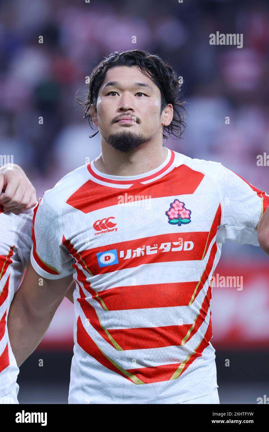 Sendai, Japan. 13th July, 2024. Takato Okabe (JPN) Rugby : Lipovitan D ...