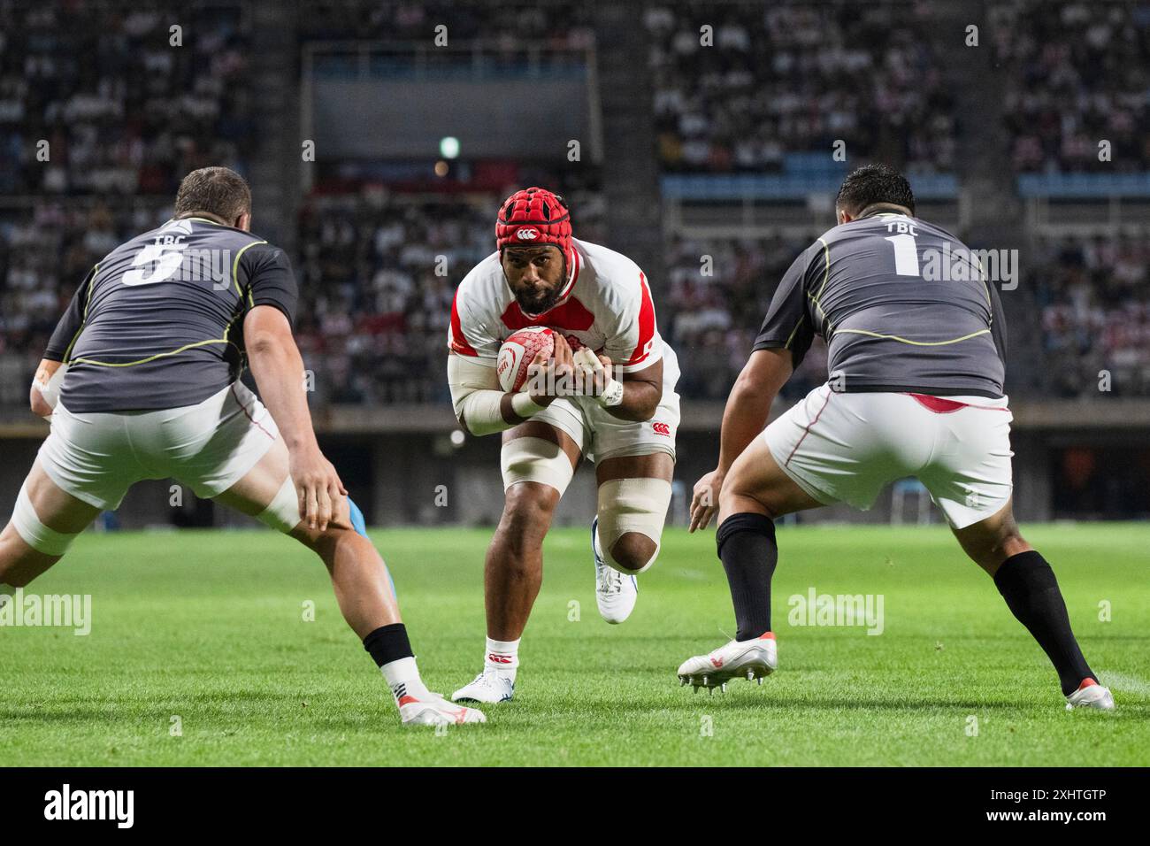 Miyagi, Japan. 13th July, 2024. /Faulua Makisi (JPN) Rugby : Rugby test ...