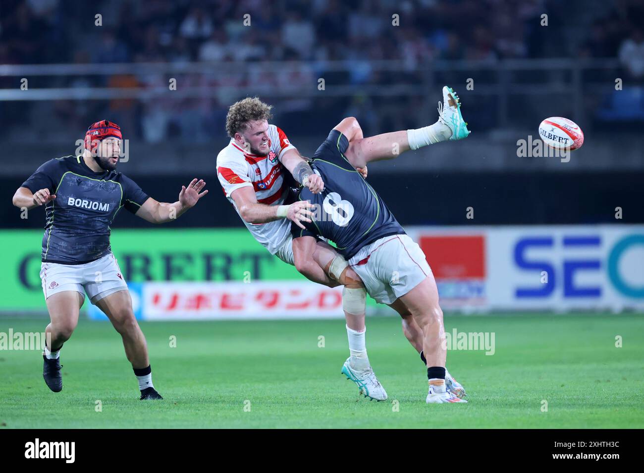 Sendai, Japan. 13th July, 2024. Warner Dearns (JPN) Rugby : Lipovitan D ...