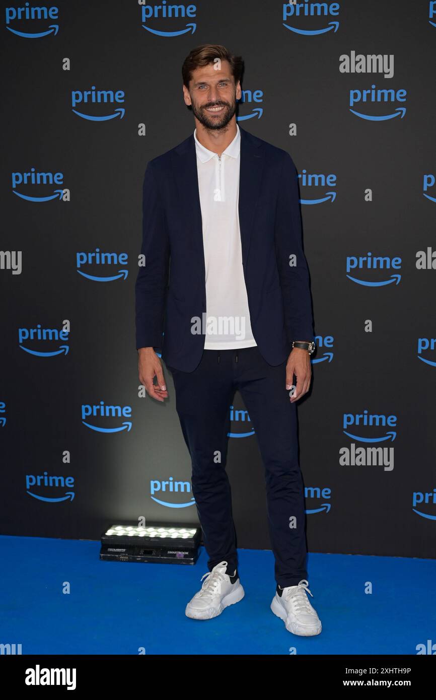 Rome, Italy. 15th July, 2024. Fernando LLorente attends the blu carpet of Prime Video presents ...
