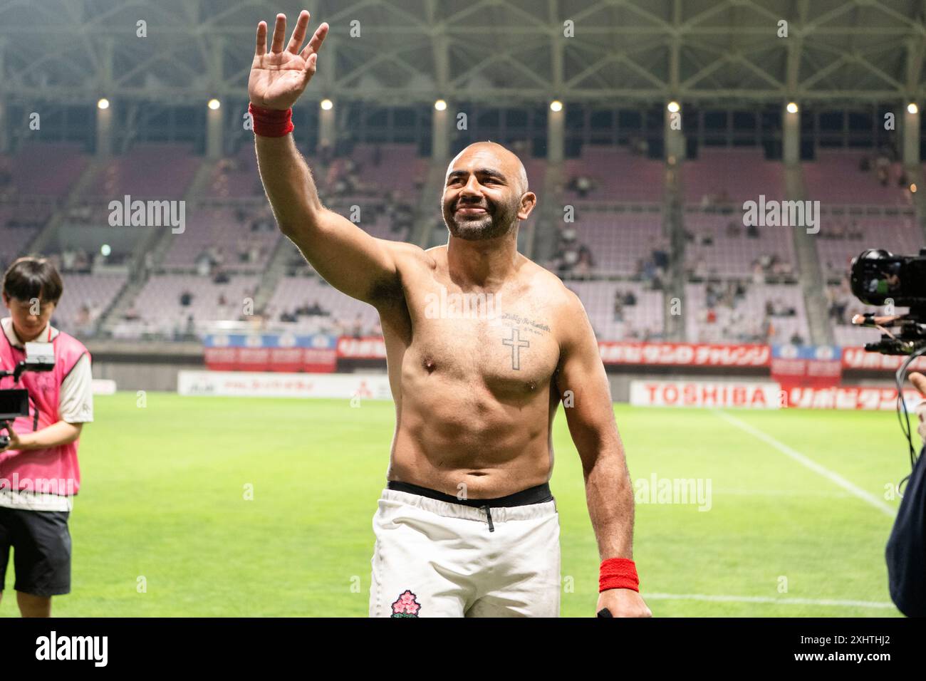 Miyagi, Japan. 13th July, 2024. Michael Leitch (JPN) Rugby : Rugby test ...