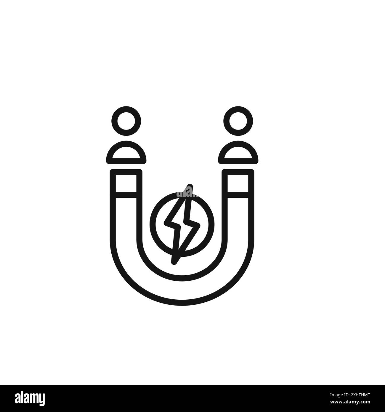 Employee engagement icon Black and White Stock Photos & Images - Alamy