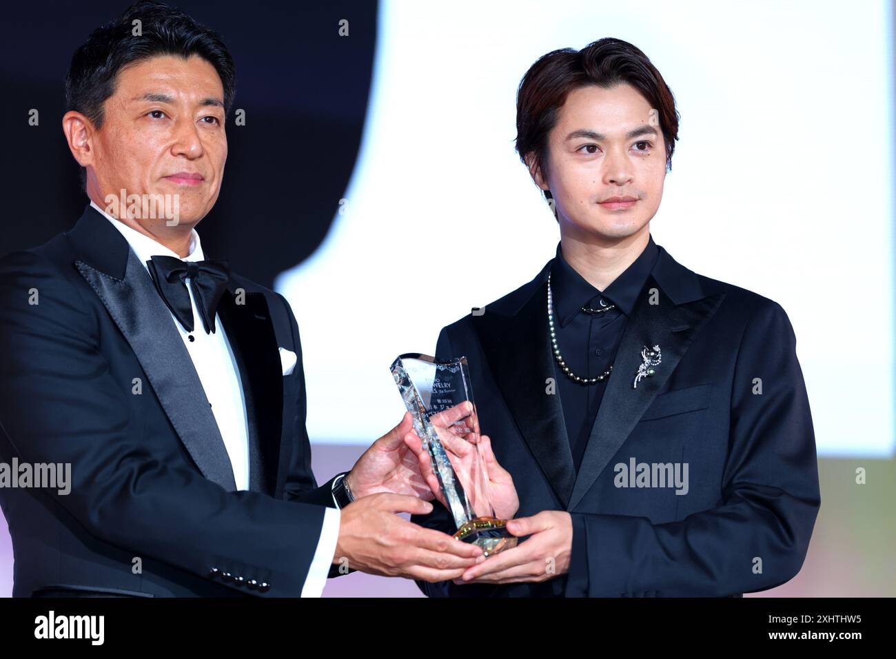 Koji Seto, July 12, 2024 : The 35th Japan Best Jewellery Wearer Awards ceremony in Tokyo, Japan ...