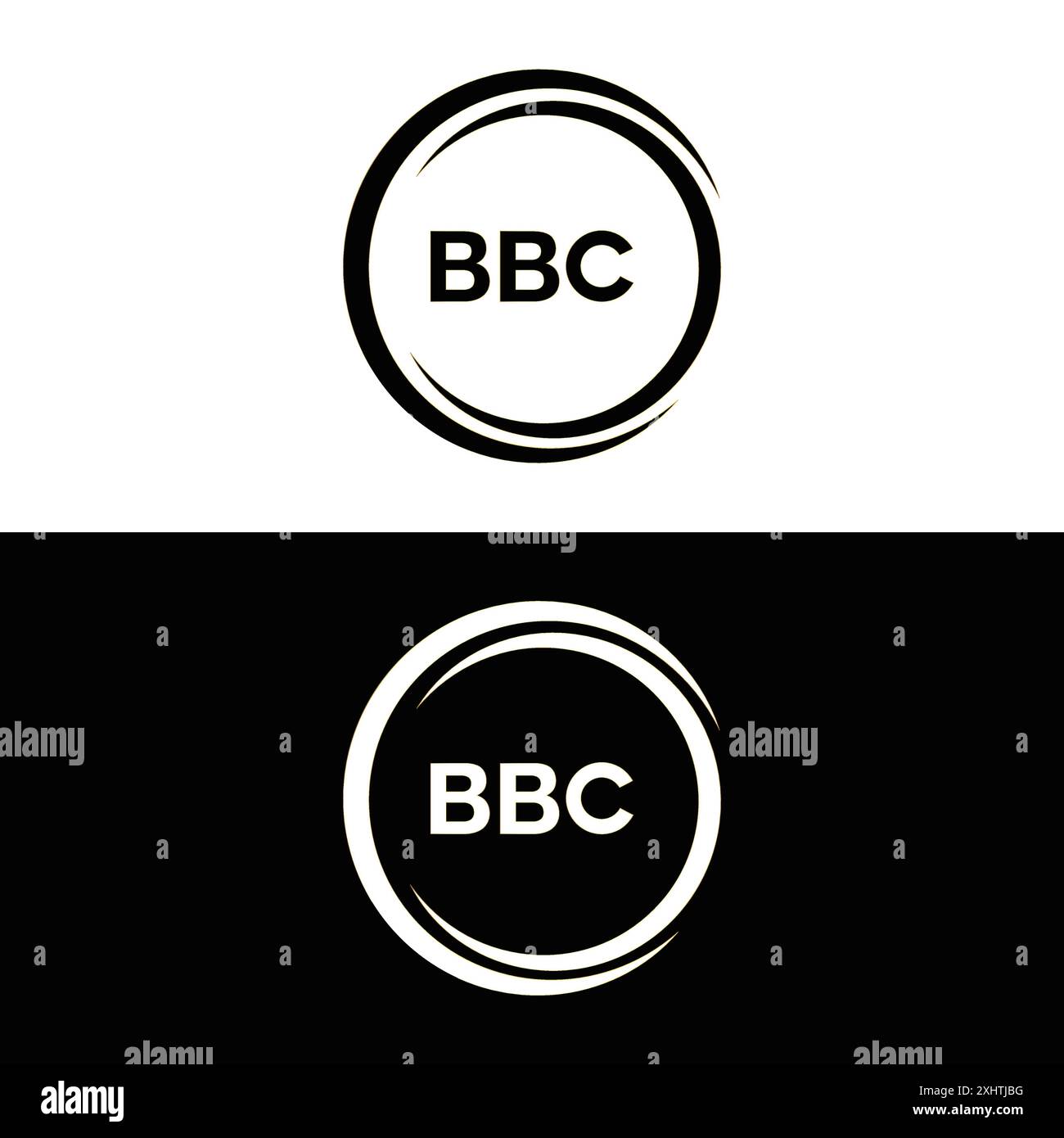 BBC logo. B B C design. White BBC letter. BBC, B B C letter logo design ...