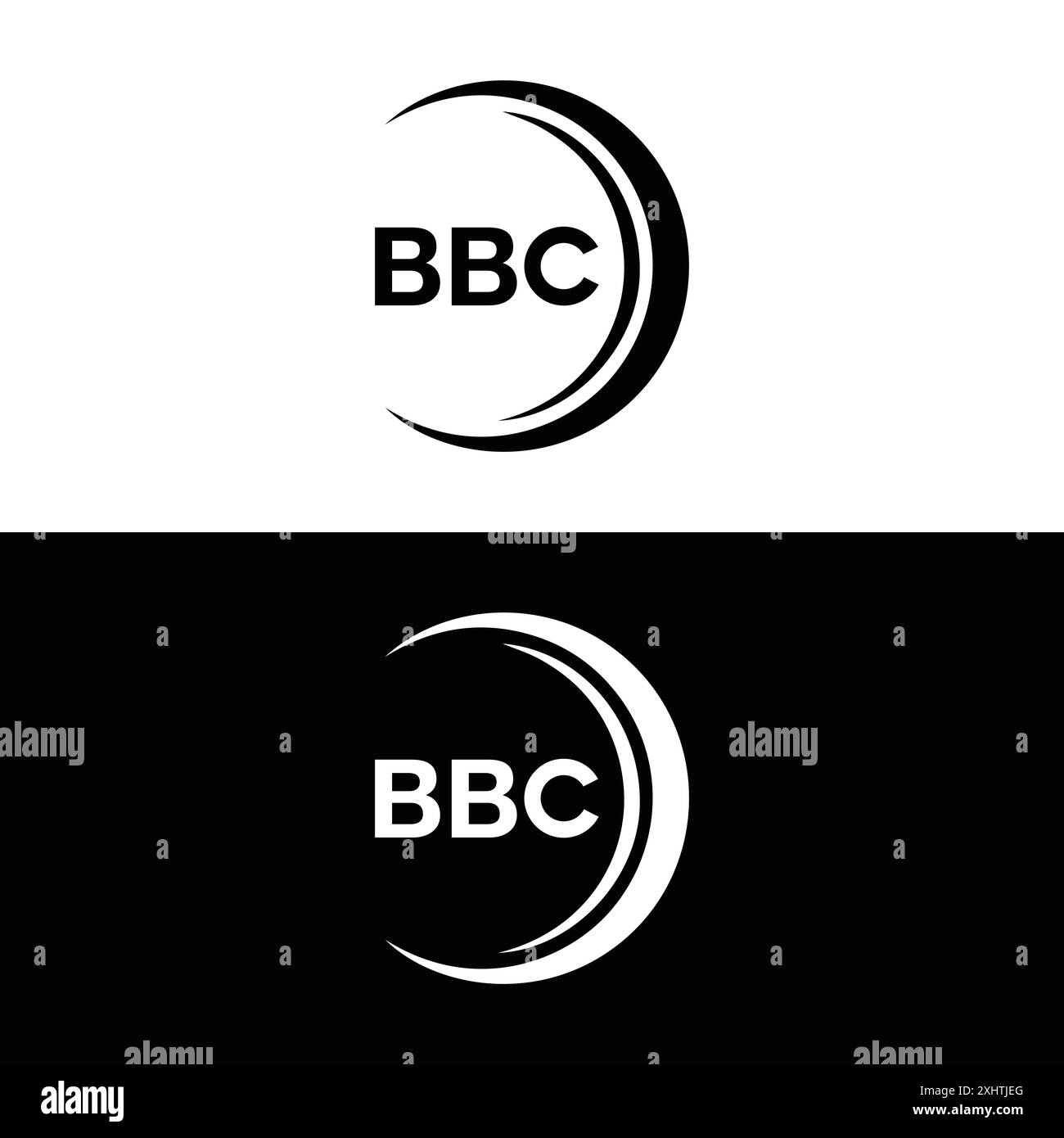 BBC logo. B B C design. White BBC letter. BBC, B B C letter logo design ...