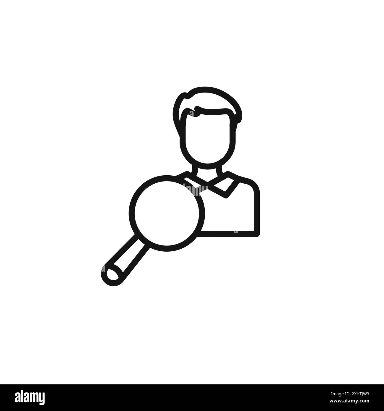 Find candidate icon in Black and White Stock Photos & Images - Alamy