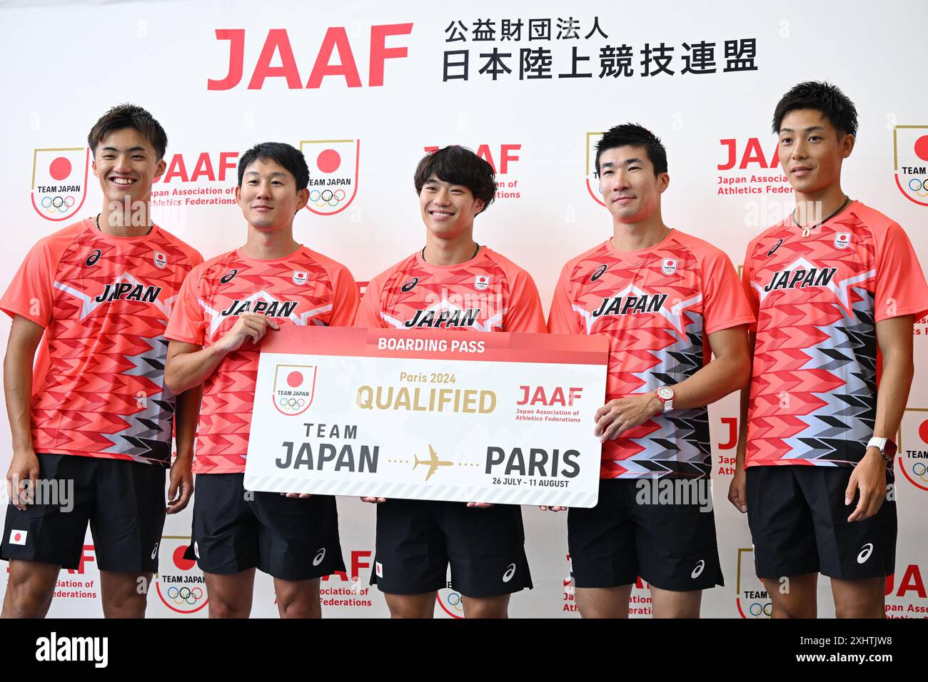 NTC, Tokyo, Japan. 14th July, 2024. (L-R) Hiroki Yanagita, Akihiro ...