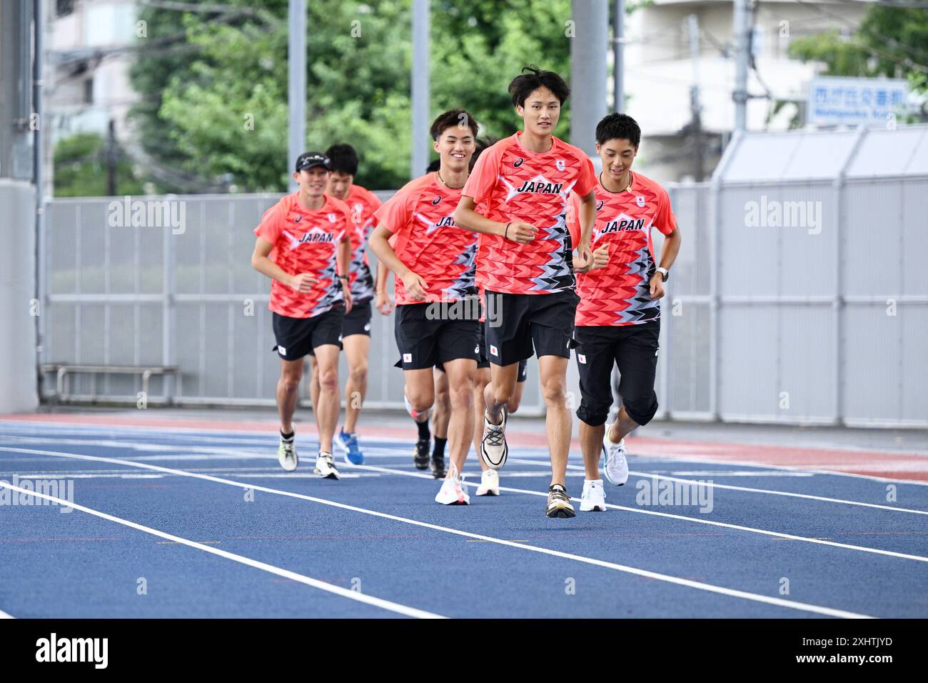 NTC, Tokyo, Japan. 14th July, 2024. Japan team group (JPN), JULY 14 ...