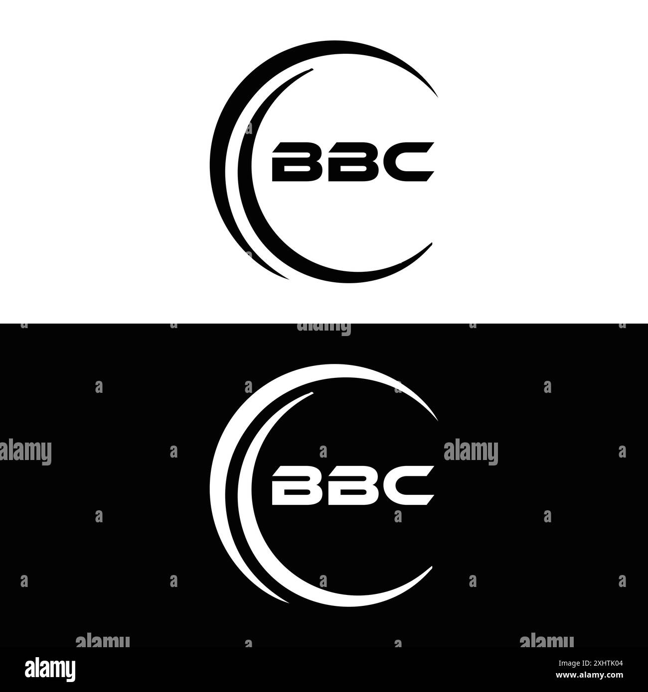 BBC logo. B B C design. White BBC letter. BBC, B B C letter logo design ...