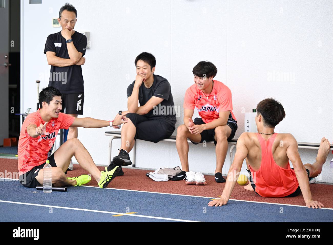 NTC, Tokyo, Japan. 14th July, 2024. (L-R) Yoshihide Kiryu, Ryuichiro ...