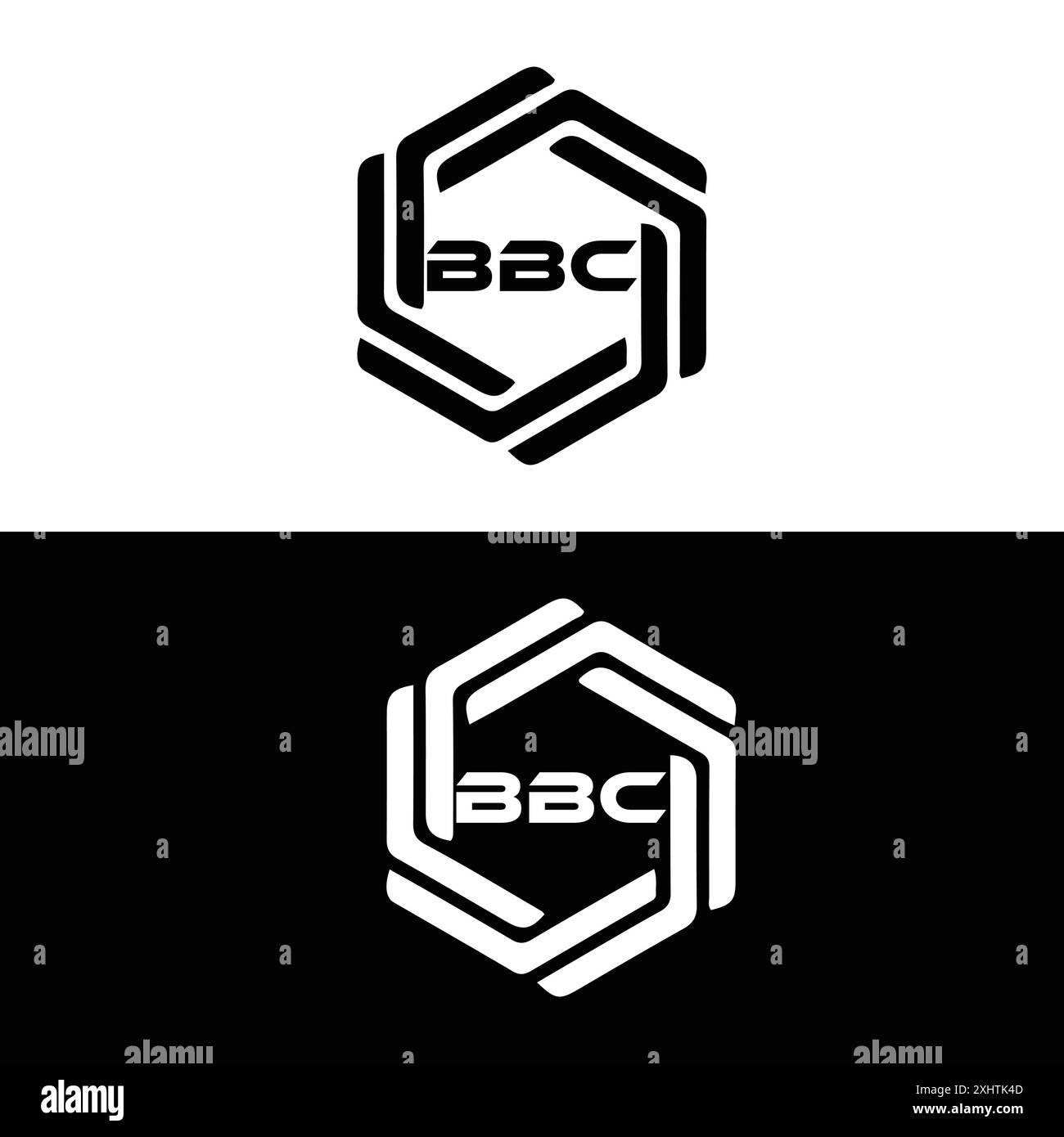 BBC logo. B B C design. White BBC letter. BBC, B B C letter logo design ...