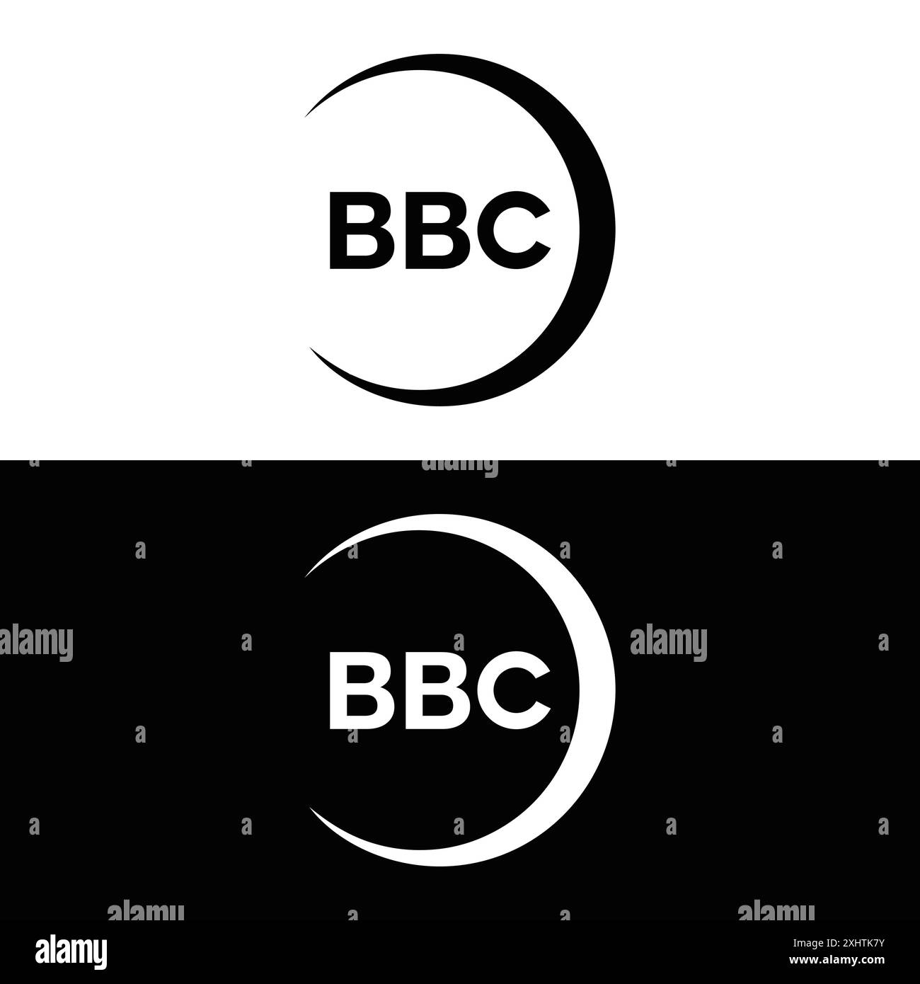 BBC logo. B B C design. White BBC letter. BBC, B B C letter logo design ...
