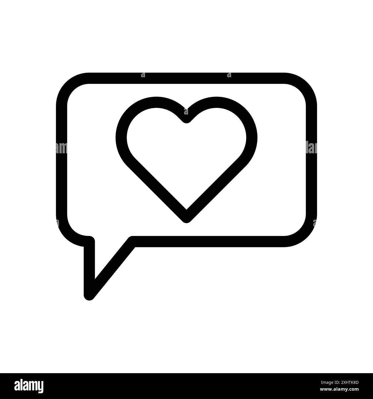 Comment icon linear logo mark set collection in black and white for web Stock Vector Image & Art ...