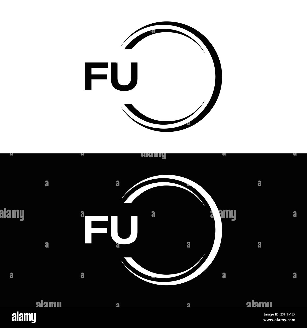 FU logo. F U design. White FU letter. FU, F U letter logo design. F U ...