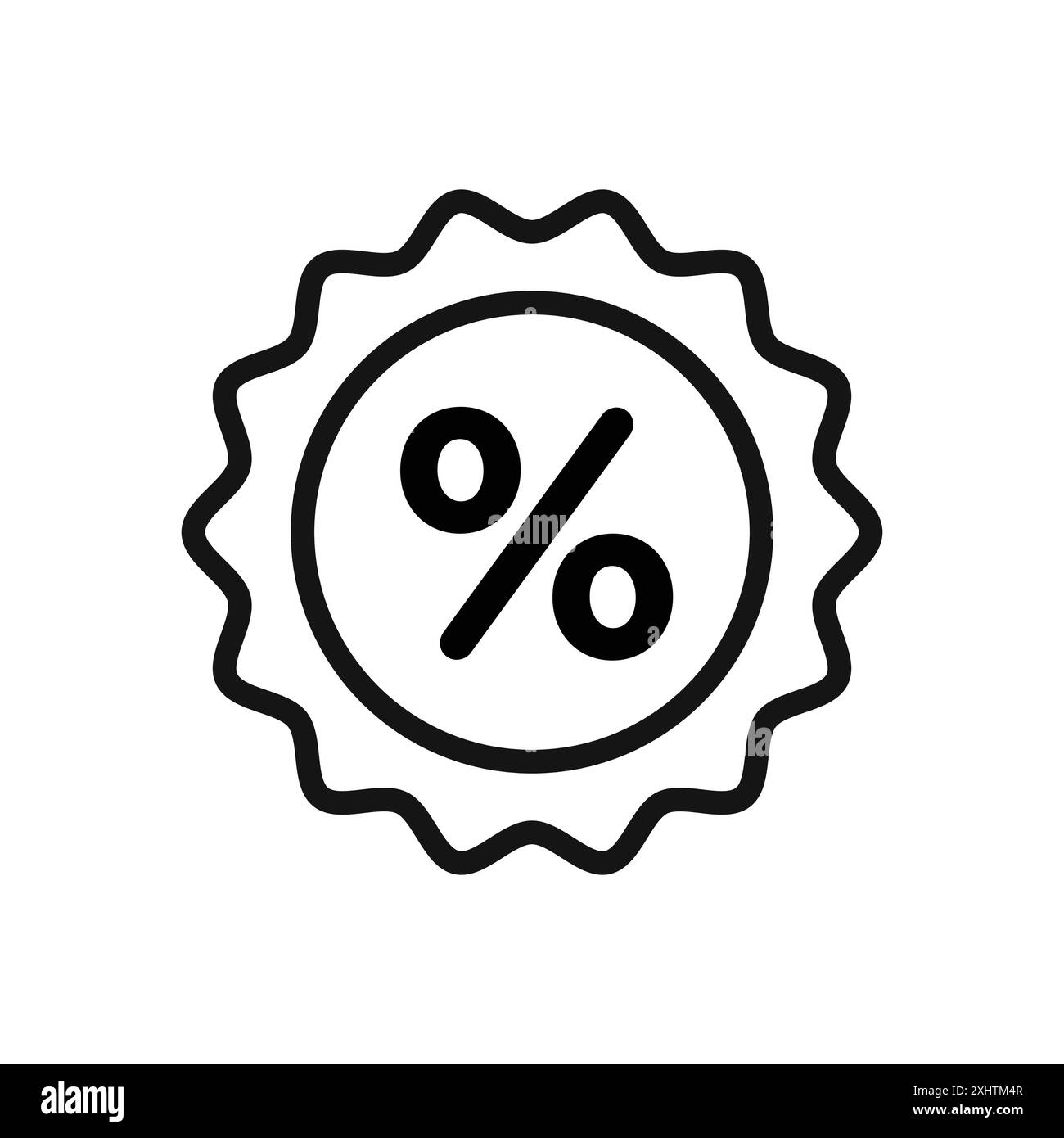Discount ticket icon on Stock Vector Images - Alamy