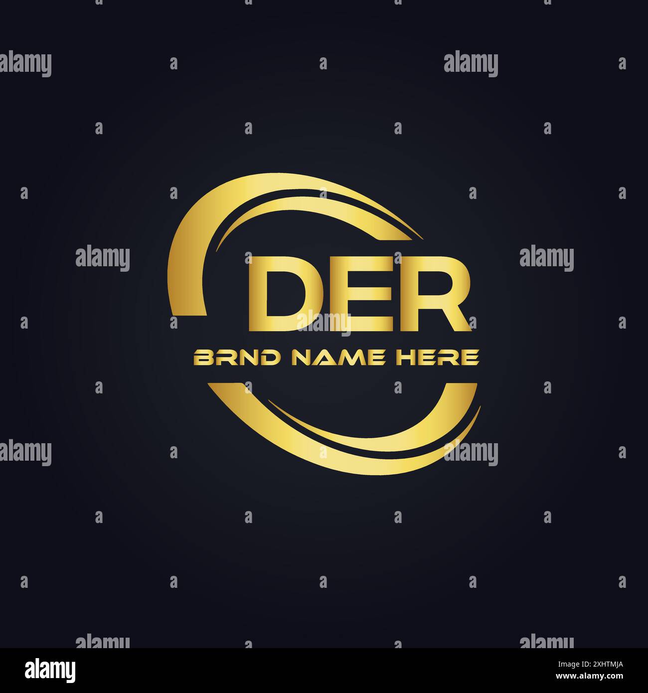 DER logo. D E R design. White DER letter. DER, D E R letter logo design ...