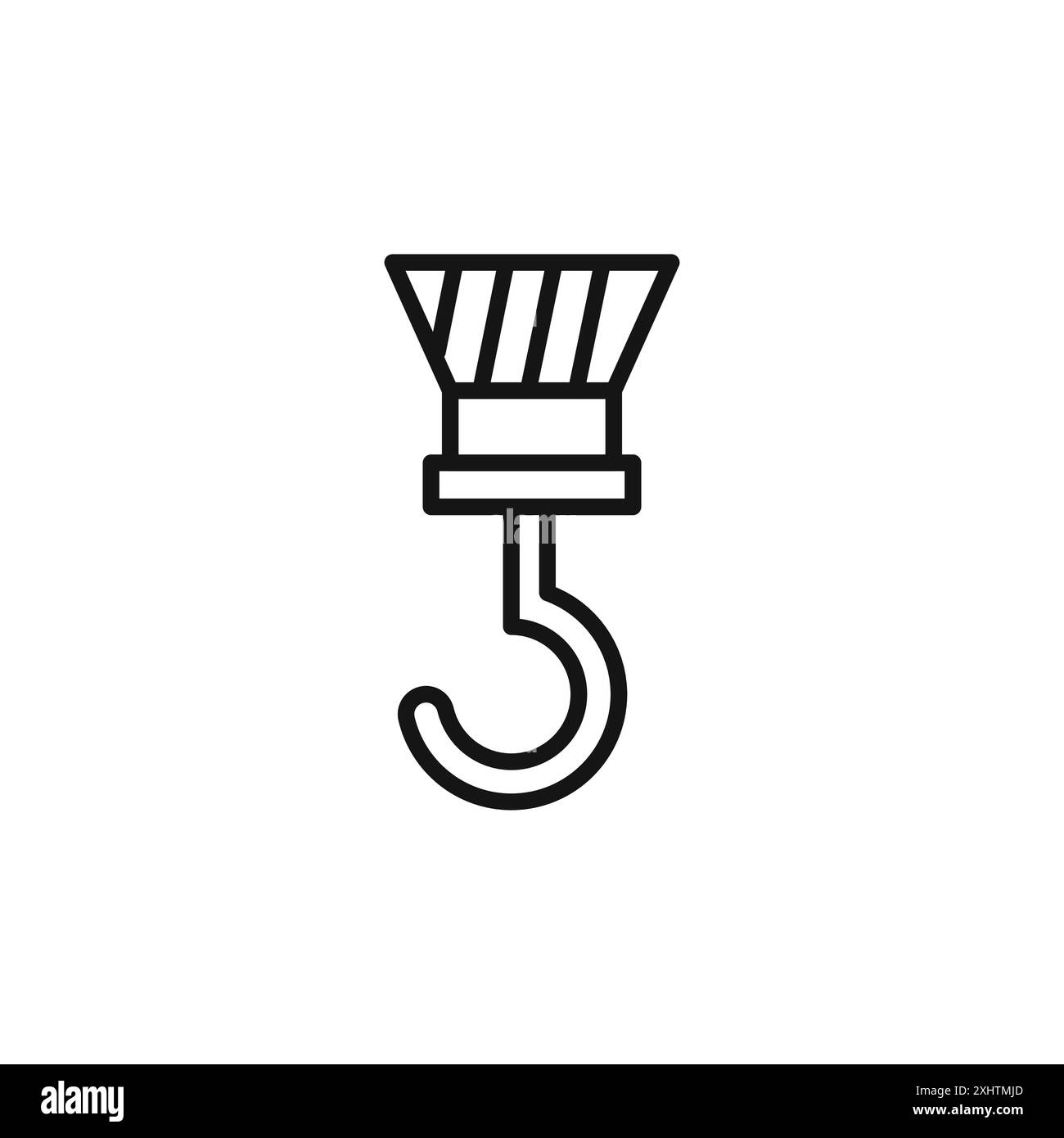 Black and white silhouette angler Cut Out Stock Images & Pictures - Alamy