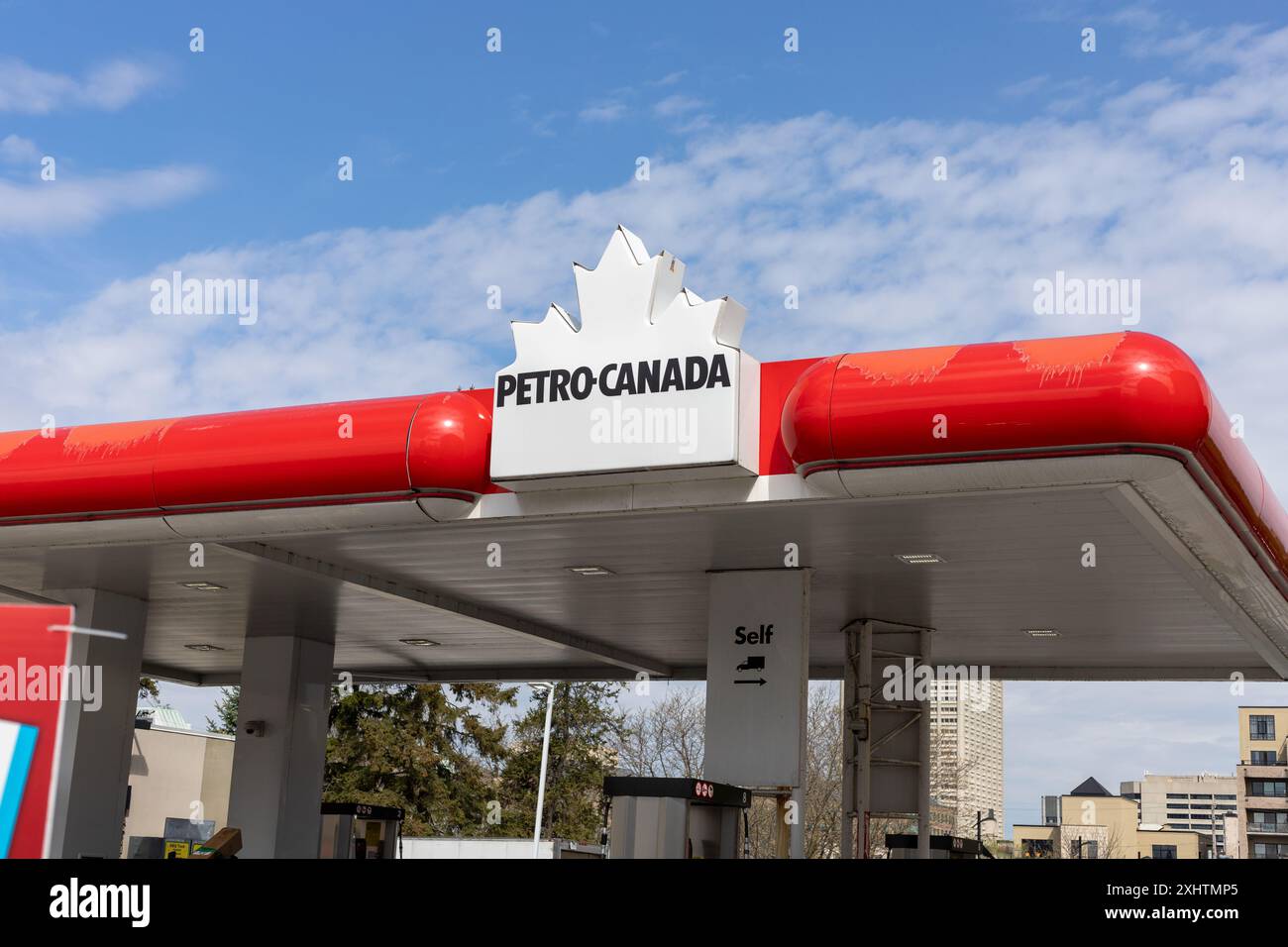 Ottawa, Canada - May 11, 2024: Petro Canada gas station Stock Photo - Alamy