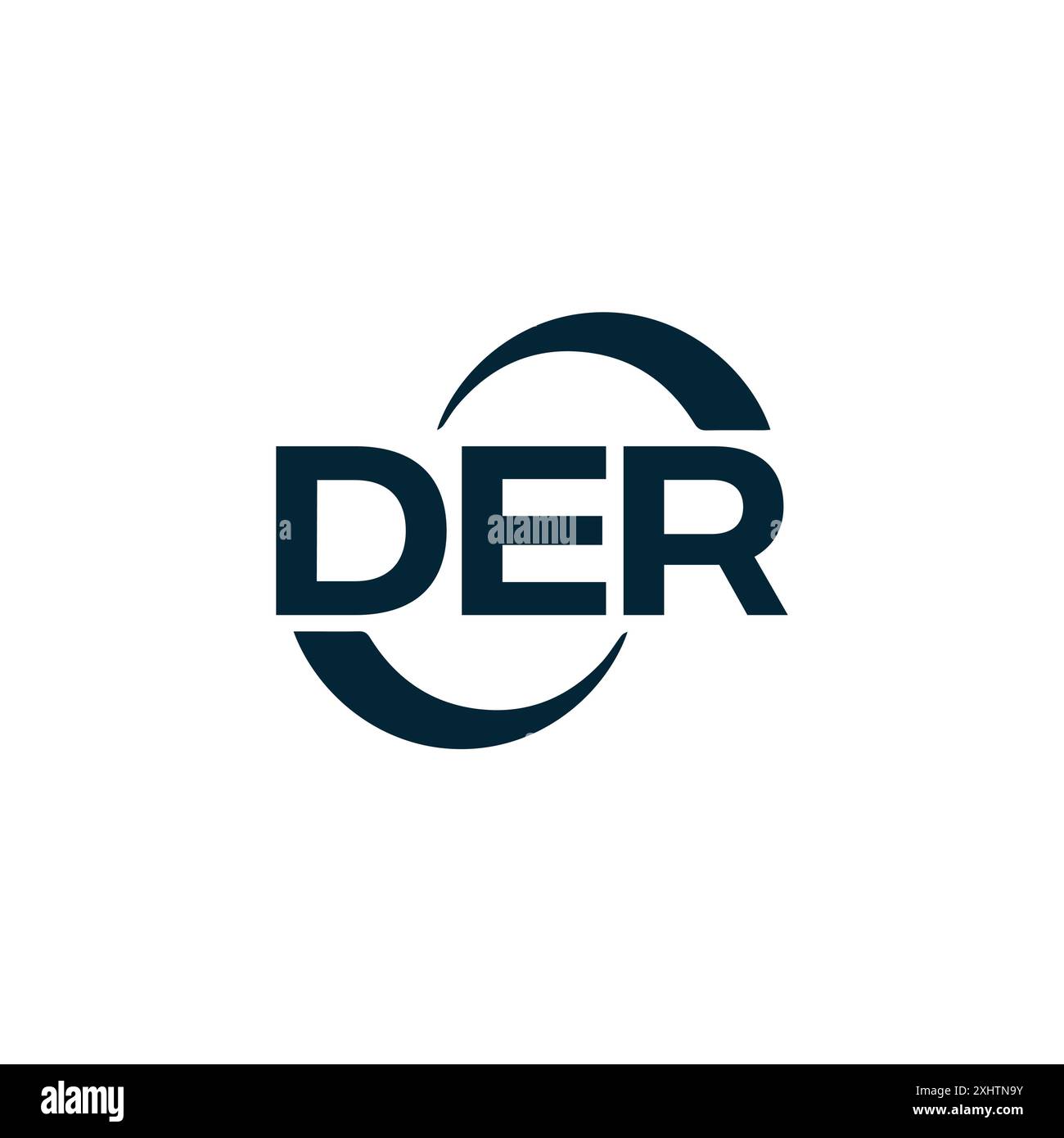 DER logo. D E R design. White DER letter. DER, D E R letter logo design ...
