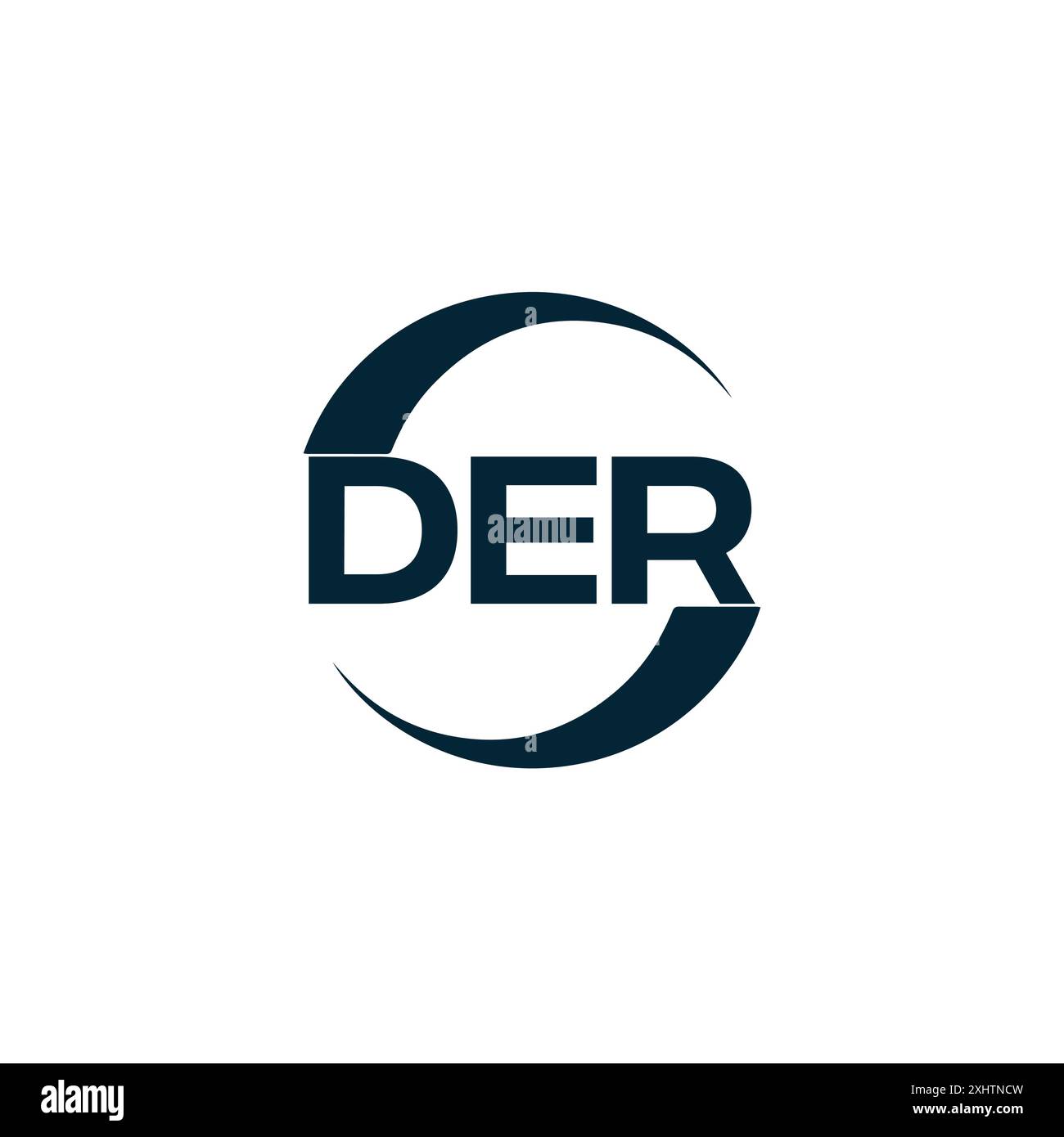 DER logo. D E R design. White DER letter. DER, D E R letter logo design ...