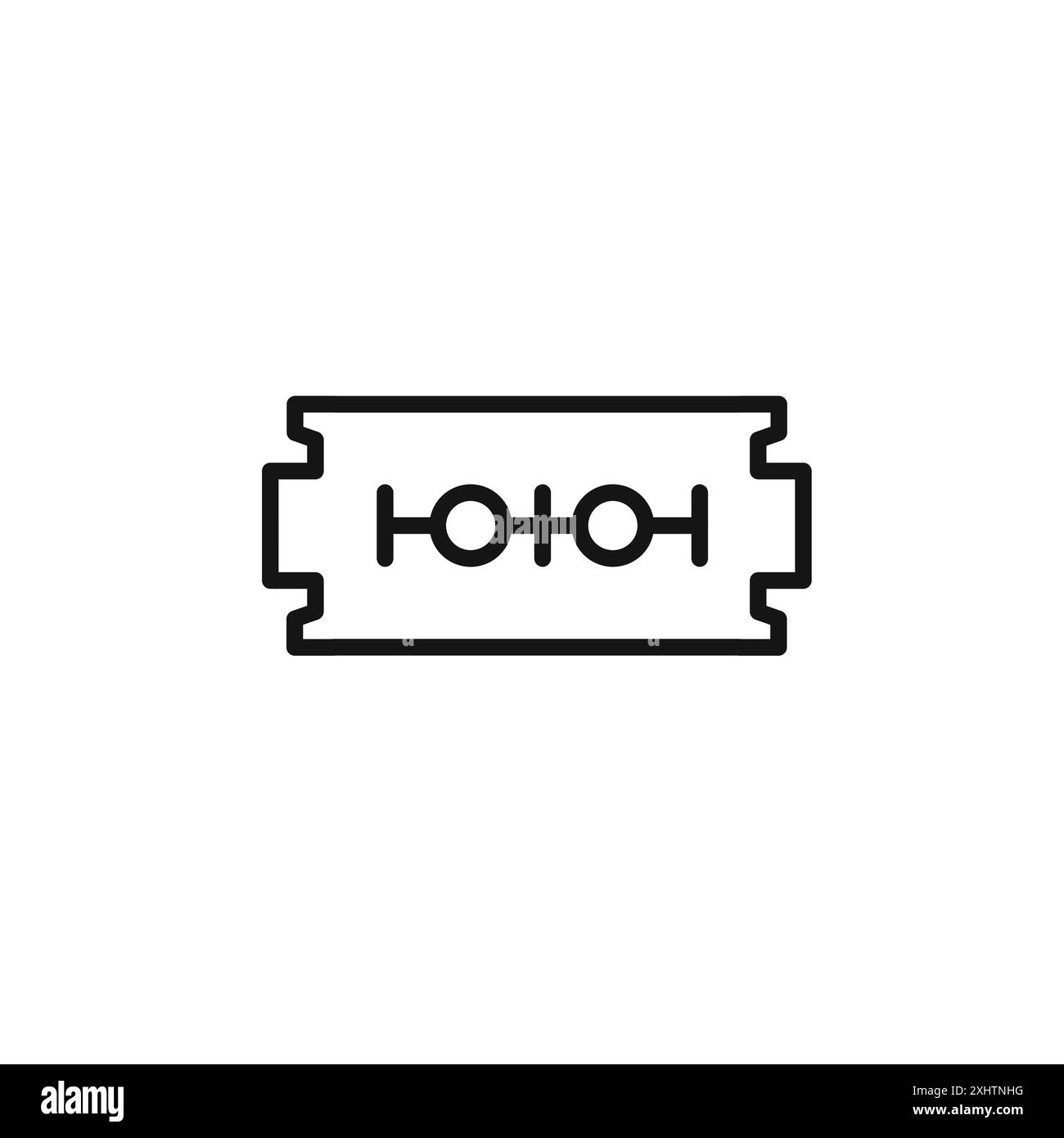 Man razor shaving in Stock Vector Images - Alamy