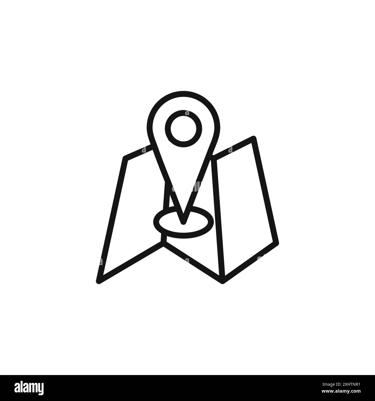 A blank on the map Black and White Stock Photos & Images - Alamy