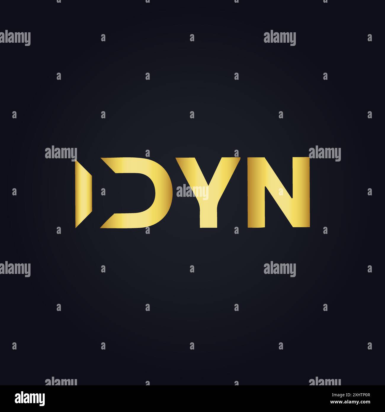 DYN logo. D Y N design. White DYN letter. DYN, D Y N letter logo design ...