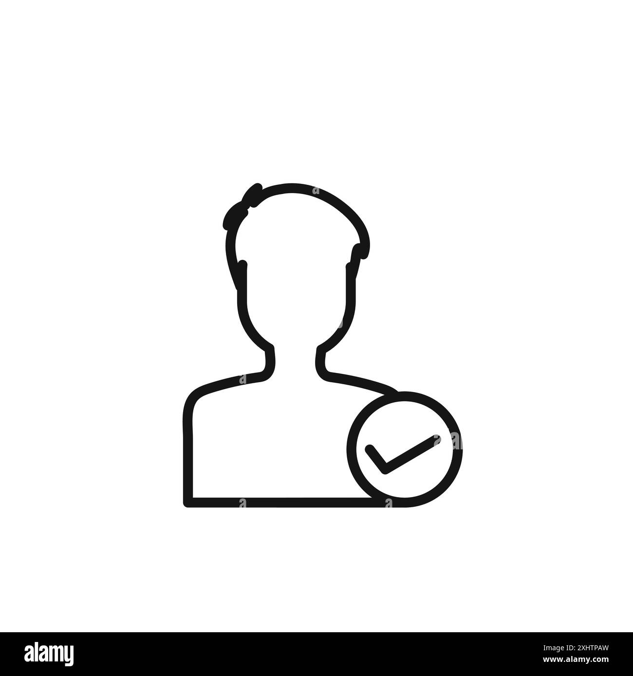 Profile complete Stock Vector Images - Alamy