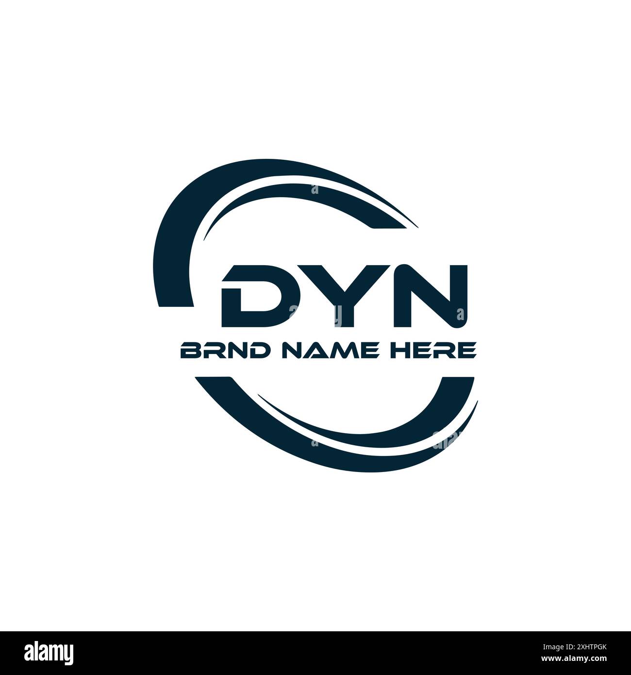 DYN logo. D Y N design. White DYN letter. DYN, D Y N letter logo design ...