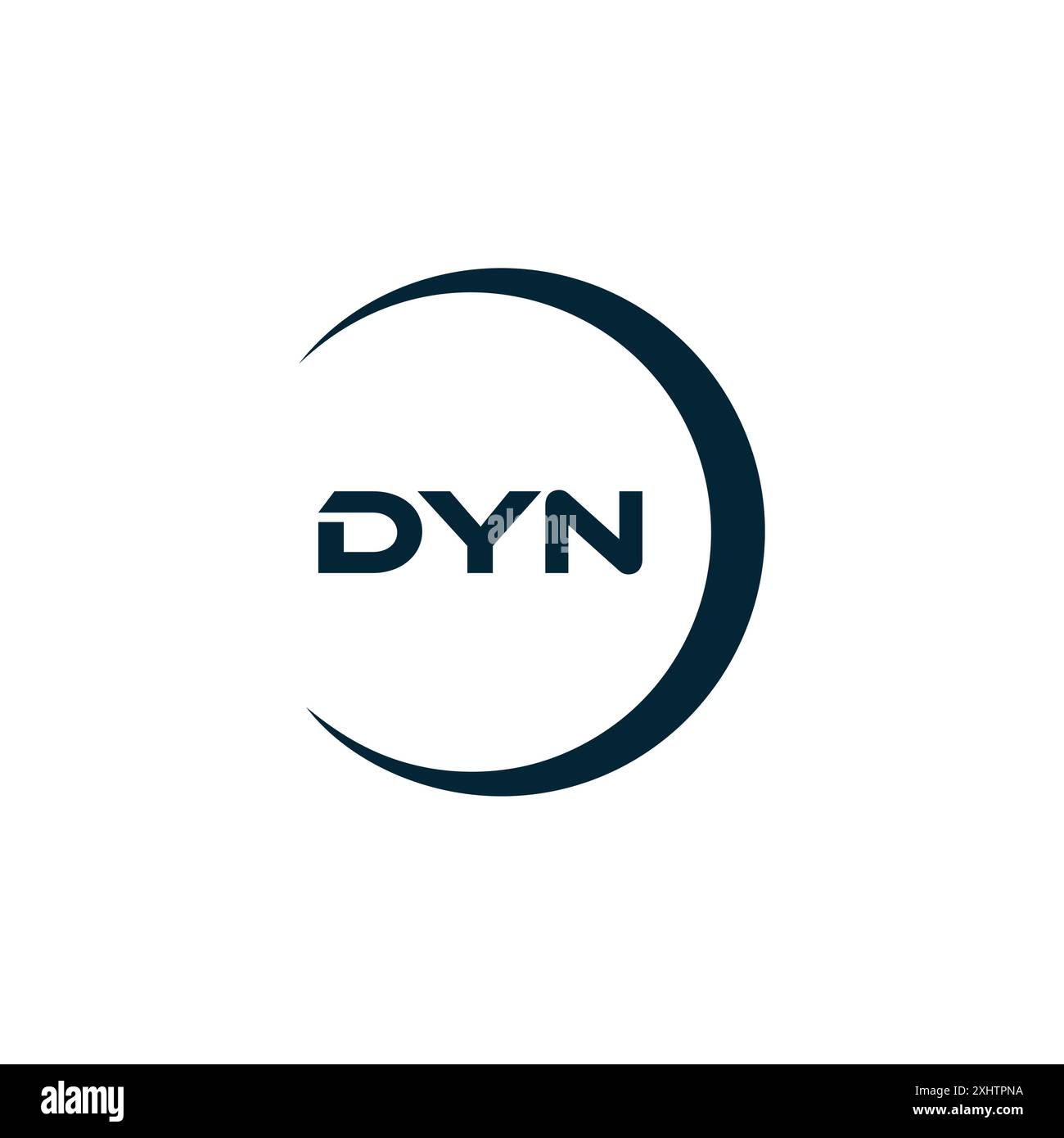 DYN logo. D Y N design. White DYN letter. DYN, D Y N letter logo design ...