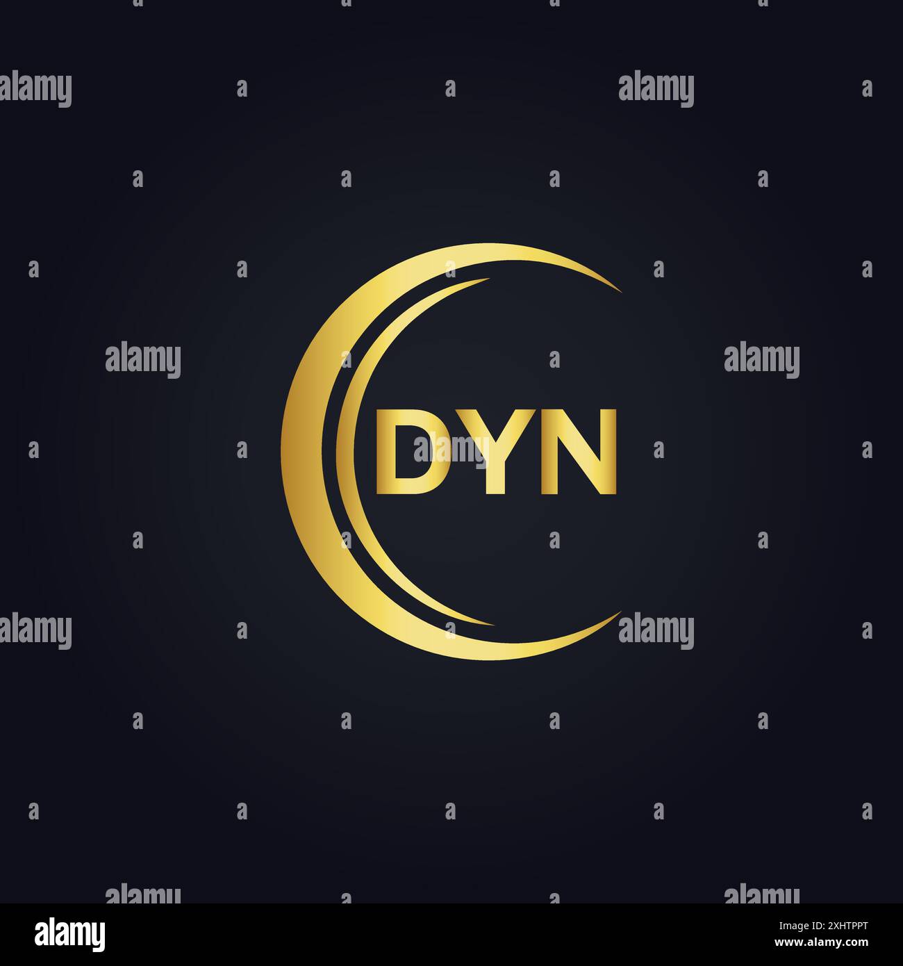 Dyn gold logo hi-res stock photography and images - Alamy