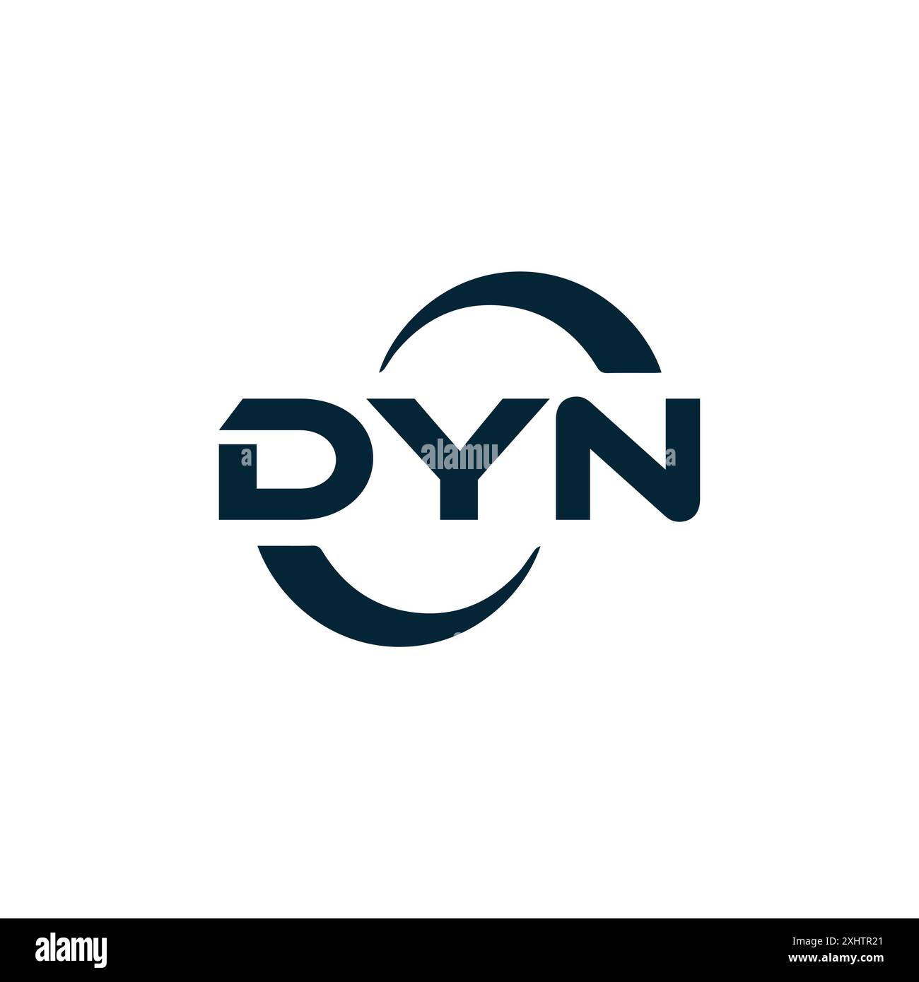 DYN logo. D Y N design. White DYN letter. DYN, D Y N letter logo design ...